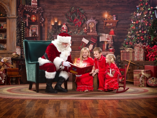 Gallery of Children’s Portraits with Santa Claus, Ohio Valley