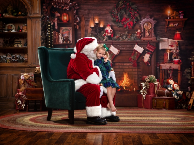 Gallery of Children’s Portraits with Santa Claus, Ohio Valley